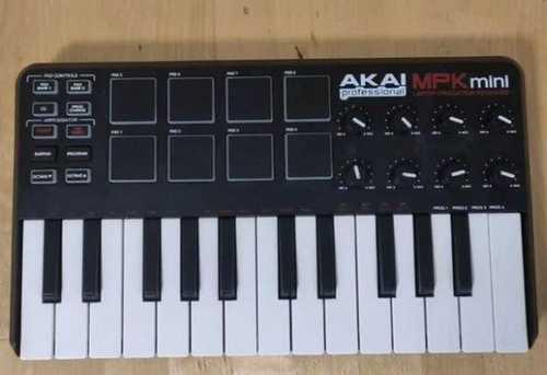 Midi клавиатура akai mini
