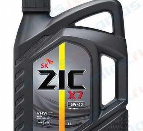 ZIC X7 5W40 (4L) масло моторноесинт.API SP,acea A3