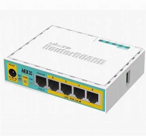 Маршрутизатор MikroTik heX PoE lite B750UPR2