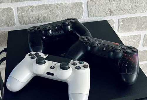 Игровая приставка Sony PlayStation 4 Pro 1tb Black