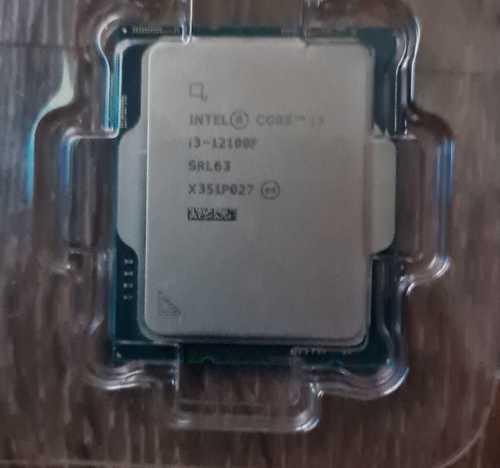 Процессор Intel Core i3-12100F новый