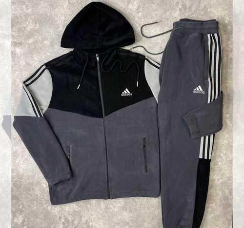 Спортивный костюм утепленный мужской adidas