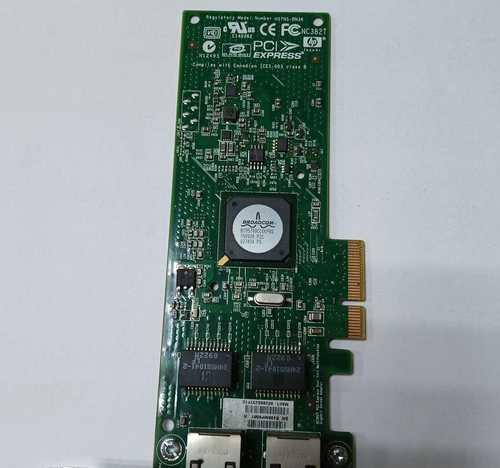 Сетевая карта нр nс382Т 2*gе 1gв/s рсi-Ех4 lр. Р/n