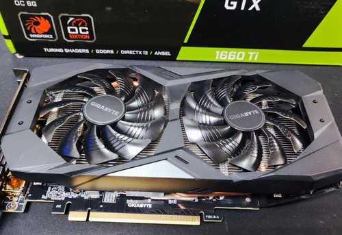 Видеокарта Gigabyte GTX1660Ti 6GB