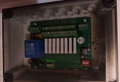 Внешний 8-канальный релейный блок, интерф.RS-232