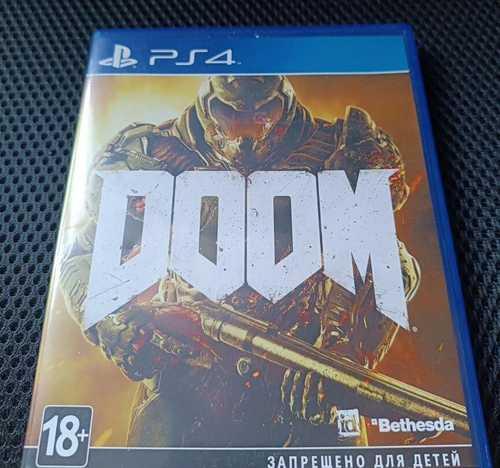 Игра Doom 2016 ps4