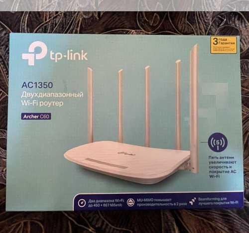 Роутер tp link archer c60