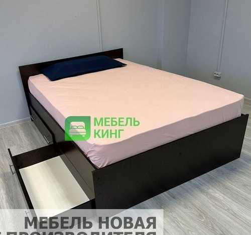 Кровать 160х200 с ящиками