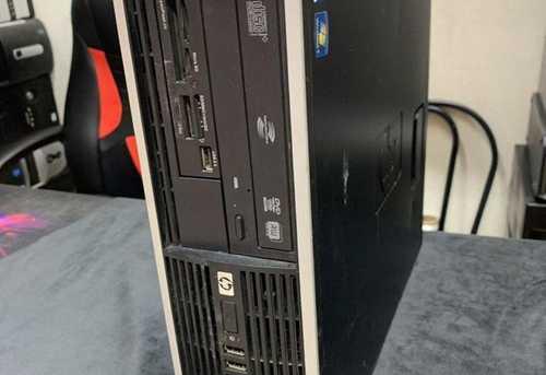 Тихий HP Compaq 6000/E8200/8gb/SSD 240