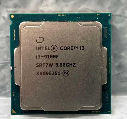 Процессор Intel Core i3-9100F 3.6Mhz