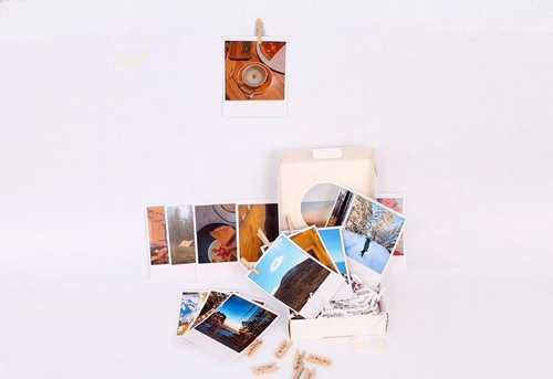 Подарочный набор Полароид с вашим фото