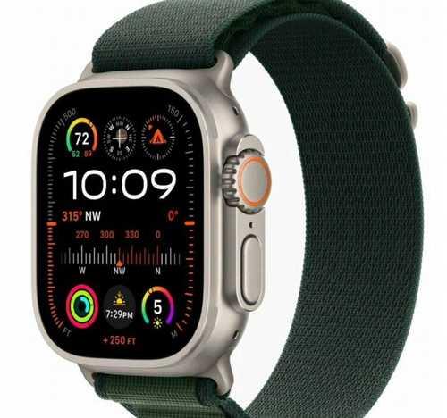 Apple Watch Ultra 2 (2024) 49mm Natural Green Loop