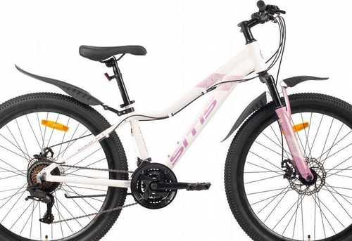 Велосипед sitis luna 26" MD (2023) White-Pink Ros7