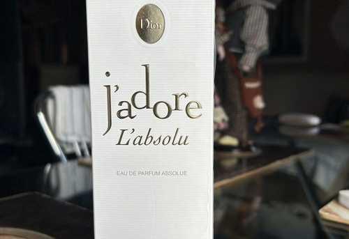Парфюмированая вода dior J'adore absolu