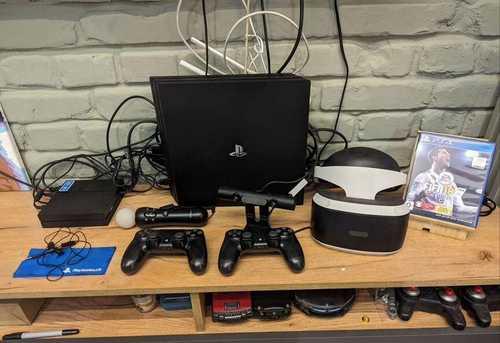 Sony playstation 4 pro vr шлем