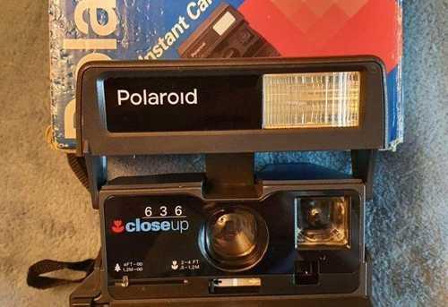 Плёночный фотоаппарат polaroid 636 close up