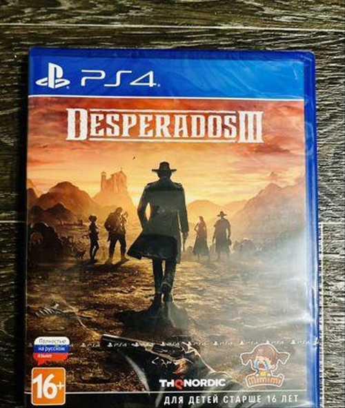 Игра Desperados III ps4