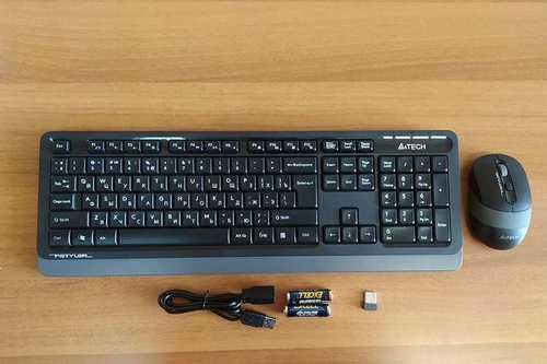 Комплект клавиатура мышь A4Tech Fstyler FG1010