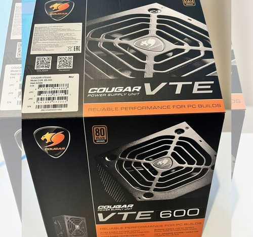 Блок питания cougar vte 600w