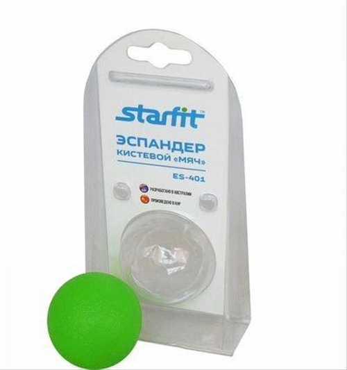 Эспандер кистевой ES-401 Мяч, зеленый, Starfit