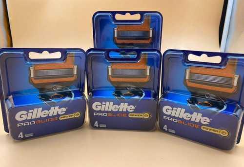 Кассеты лезвия Gillette для бритья Proglide Fusion