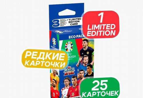 Экопак Карточки Topps Euro 2024