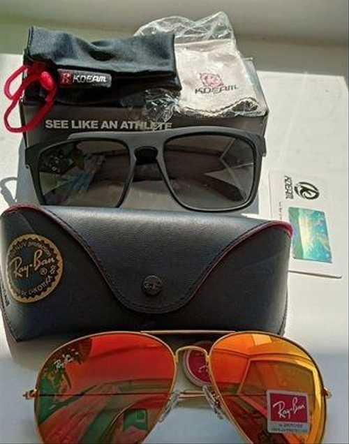 Солнцезащитные очки и защитные новые и б/у
