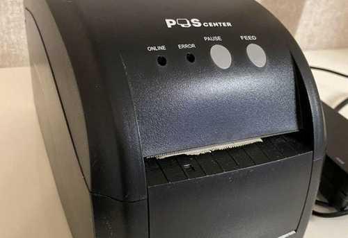 Принтер этикеток Poscenter PC-80USE термопечать