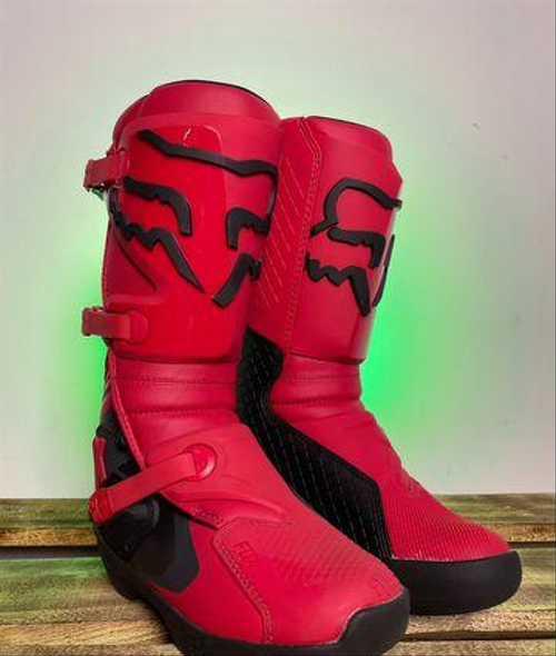 Мотоботы Fox Comp Boot Red