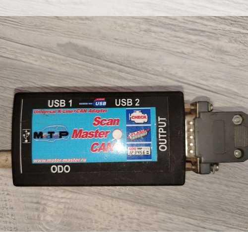 Scan master can USB K Line адаптер