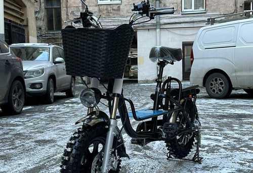 Электровелосипед Strong M1 monster зимний чёрный