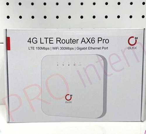 Роутер в дом olax 4 G Router AX6 Pro