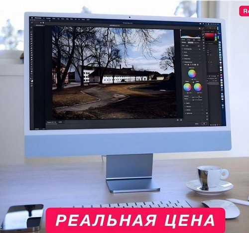 iMac 24 M3, 8/256 гб