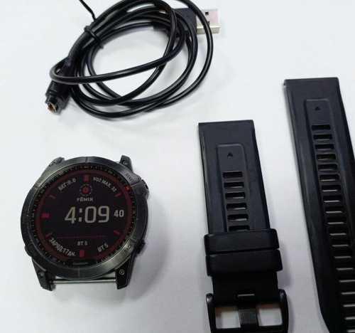 Умные часы Garmin Fenix 7X Sapphire Solar