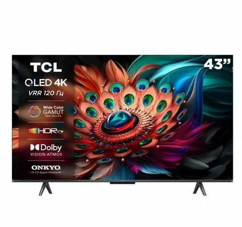 Телевизор TCL 43C655 CN, Новый, Чек, Гарантия