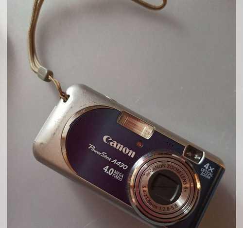 Фотоаппарат canon а 430