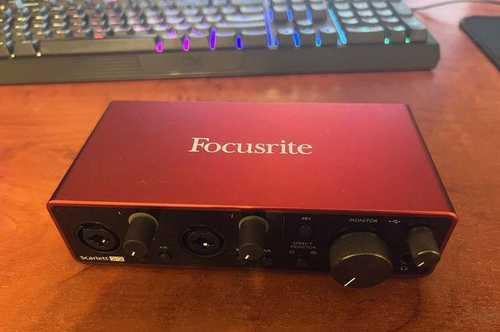 Звуковая карта focusrite scarlett 2i2