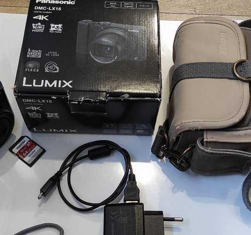 Фотоаппарат panasonic lumix lx15