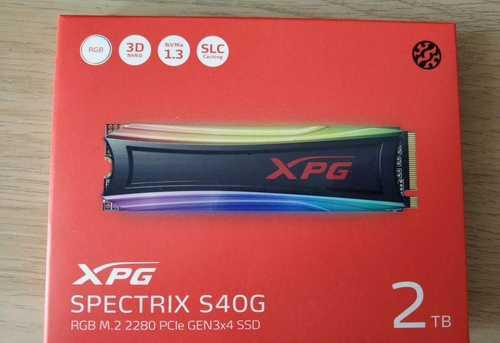 Ssd 2 tb m2 nvme rgb adata xpg spectrix