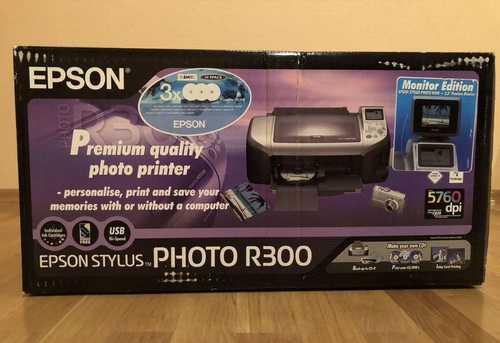 Фотопринтер epson