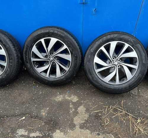 Комлект летних колес peugeot,citroen