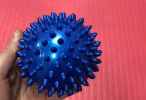 Мяч массажный 9 см синий