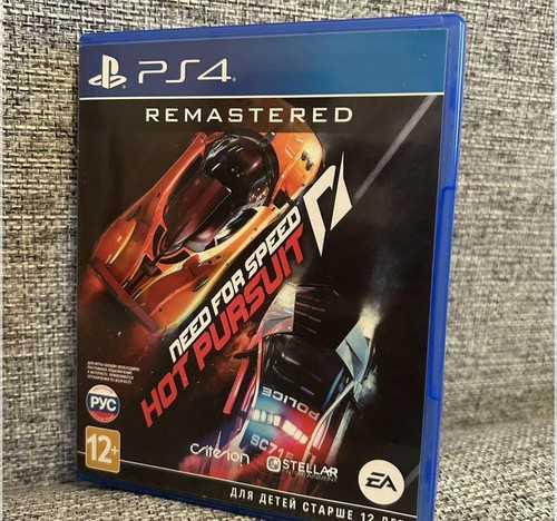 Need for speed hot pursuit remastered ps4 диск