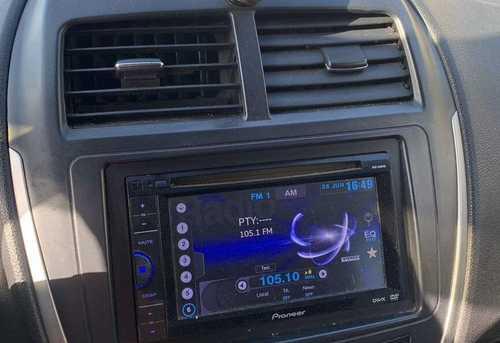 Автомагнитола pioneer Avh-165dvd с рамкой ASX