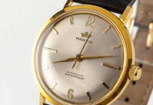 Швейцарские часы "Marvin" с эмблемой короны