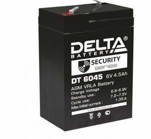 Аккумулятор Delta DT 6045