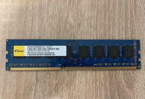 Оперативная память Elixir 4Gb DDR3-1333