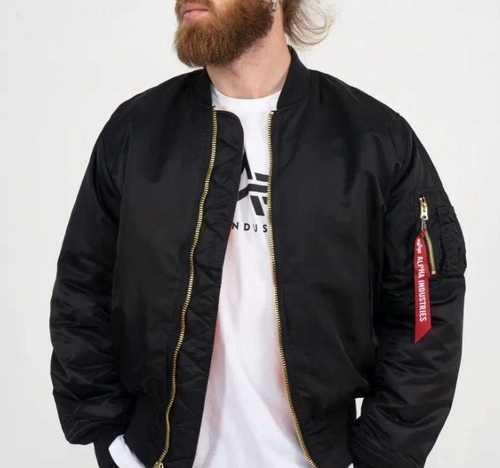 Бомбер alpha industries мужской, 46 по 70