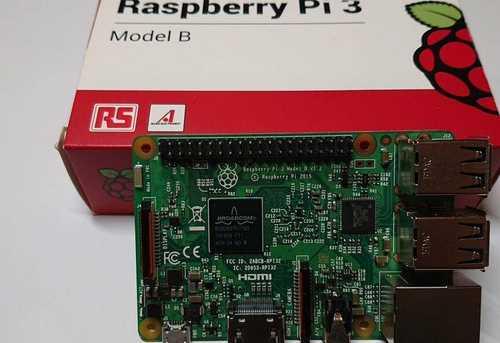 Микрокомпьютер Raspberry pi 3b