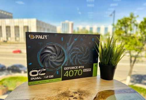 Видеокарта Palit GeForce RTX 4070 Super Dual OC 12